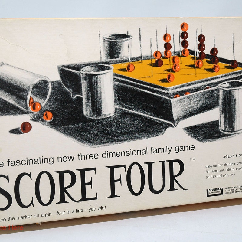 Score Four Game Board - Etsy