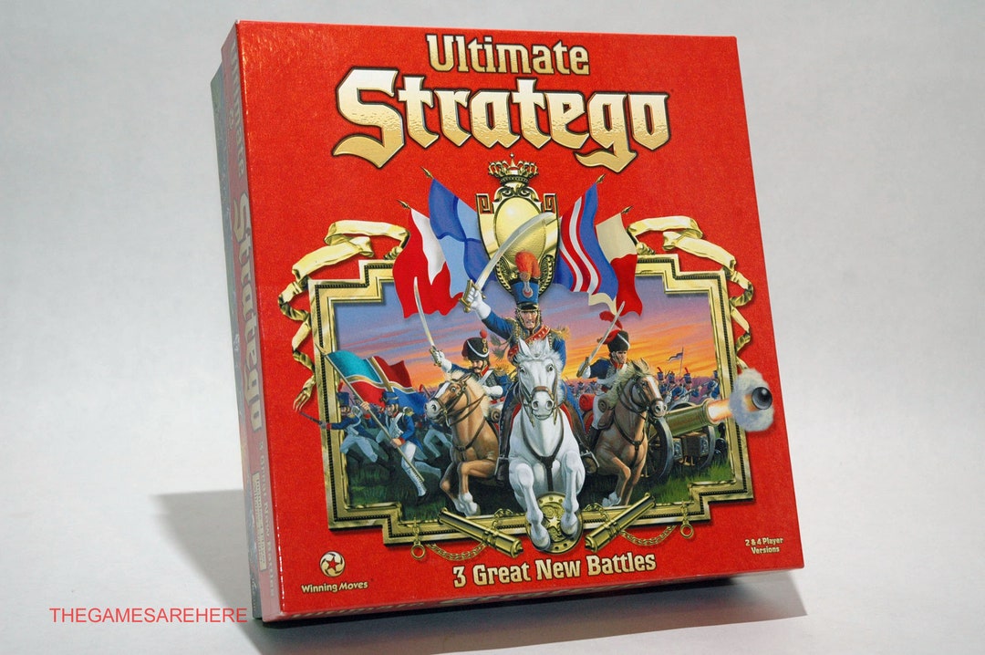 Ultimate Stratego Board Game Winning Moves 1997 COMPLETE read ...