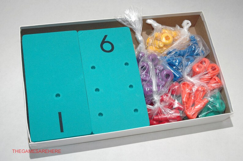 Peg-it Number Boards Ideal School Supply 1991 - Etsy