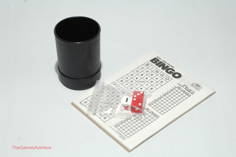 Roll and Score Bingo - Lowe 1975 COMPLETE - Etsy