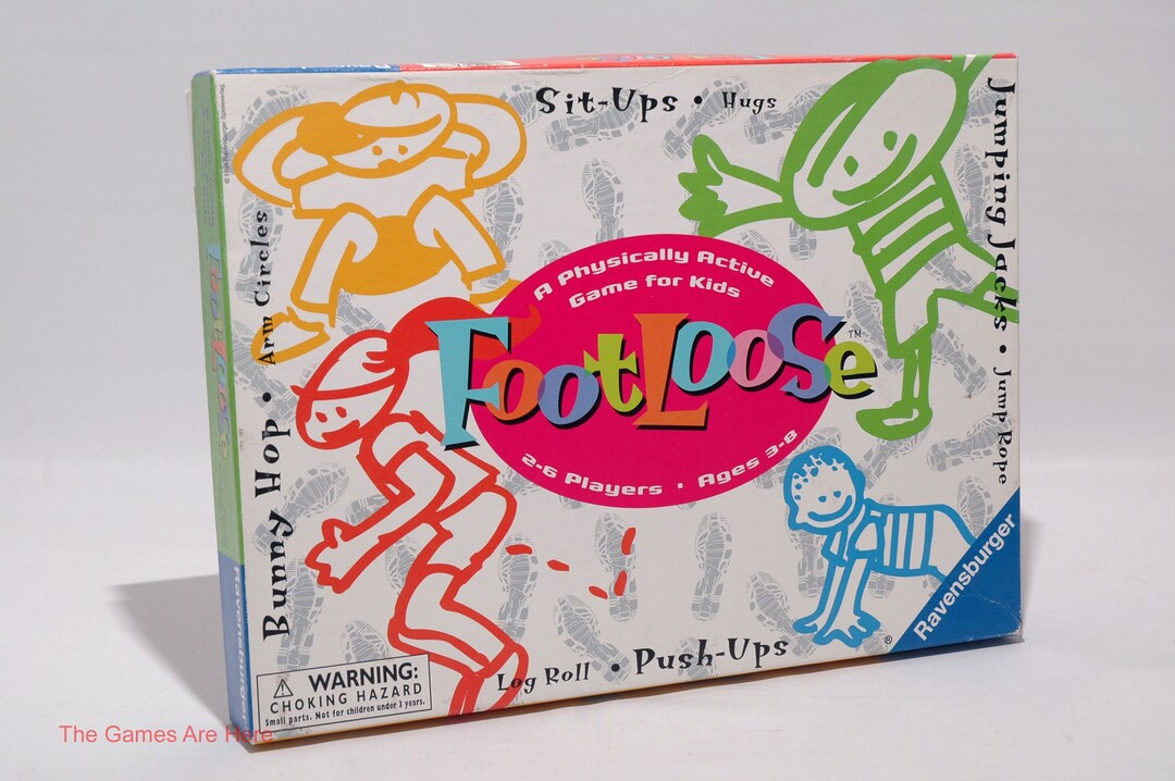 Footloose Exercise Game From Ravensburger 1996 (read Description) - Etsy