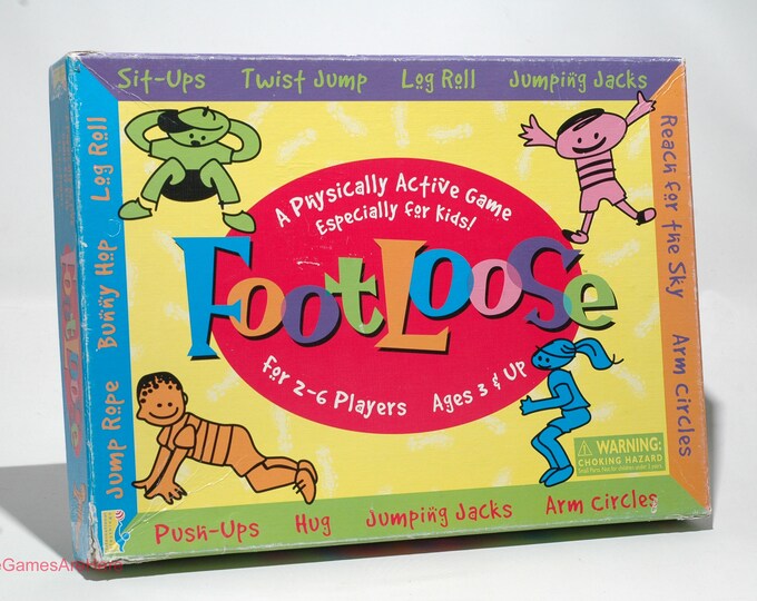 Footloose Exercise Game International Playthings COMPLETE W Box Wear - Etsy