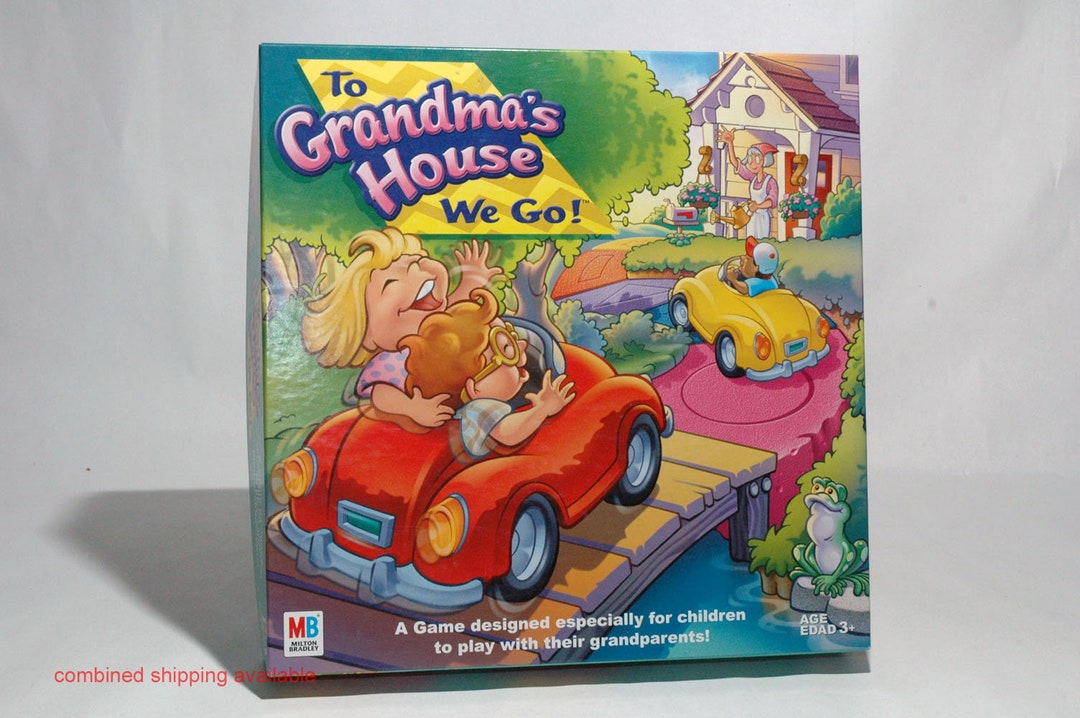 To Grandma's House We Go! Board Game - Milton Bradley 2004 COMPLETE ...