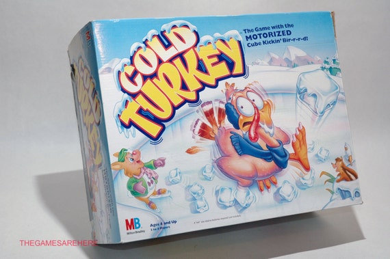 Cold Turkey Motorized Game Milton Bradley 1995 read - Etsy