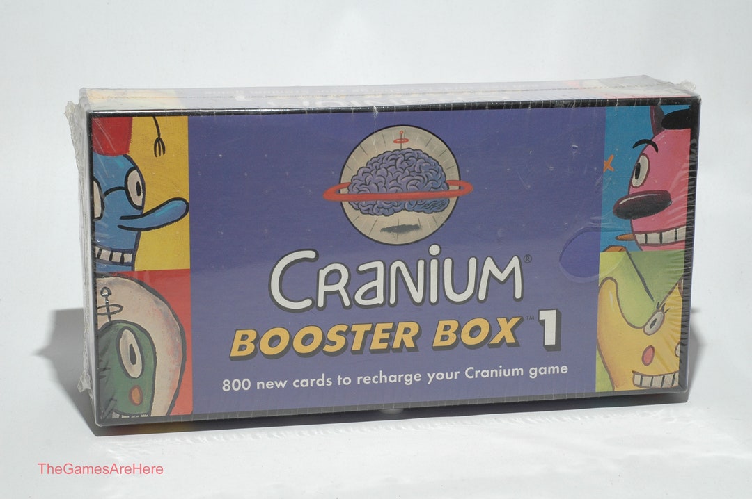 Cranium Booster Box 1 Cranium Inc. 1999 Brand New - Etsy