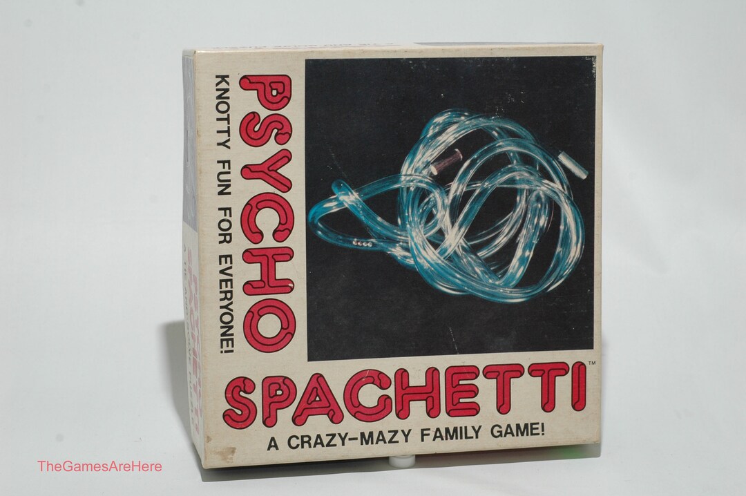 Psycho Spaghetti Puzzle - Koplow Games 1974 - Etsy