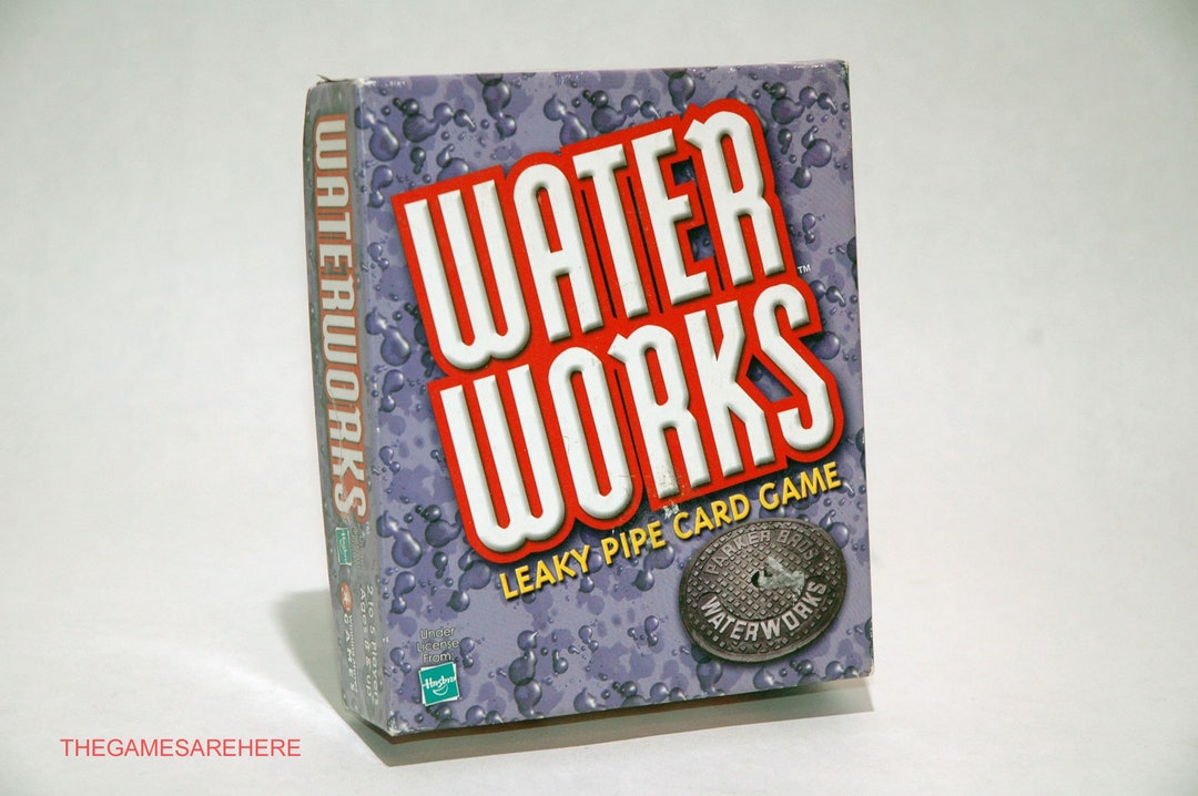 Waterworks Card Game - Winning Moves 2002 COMPLETE (read Description ...