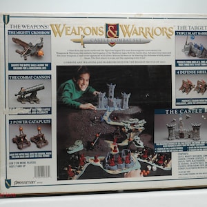 Weapons & Warriors Castle Combat Set Pressman 1994 read Description - Etsy