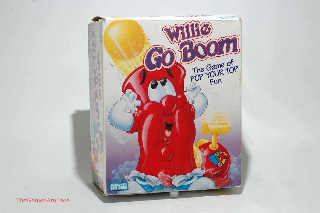 Willie Go Boom Game Parker Brothers 1993 - Etsy