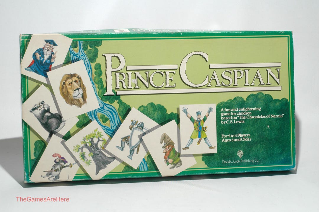 Prince Caspian Chronicles of Narnia Game - David Cook Publishing 1983 ...
