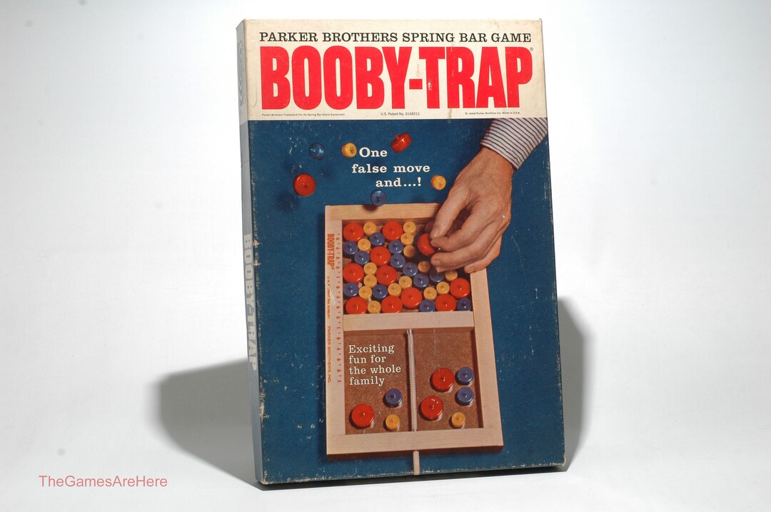 Booby Trap Game - Parker Brothers 1965 (read Description) - Etsy