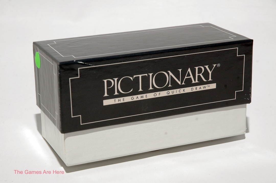 Pictionary First Edition 1985 Card Set ONLY read Description - Etsy