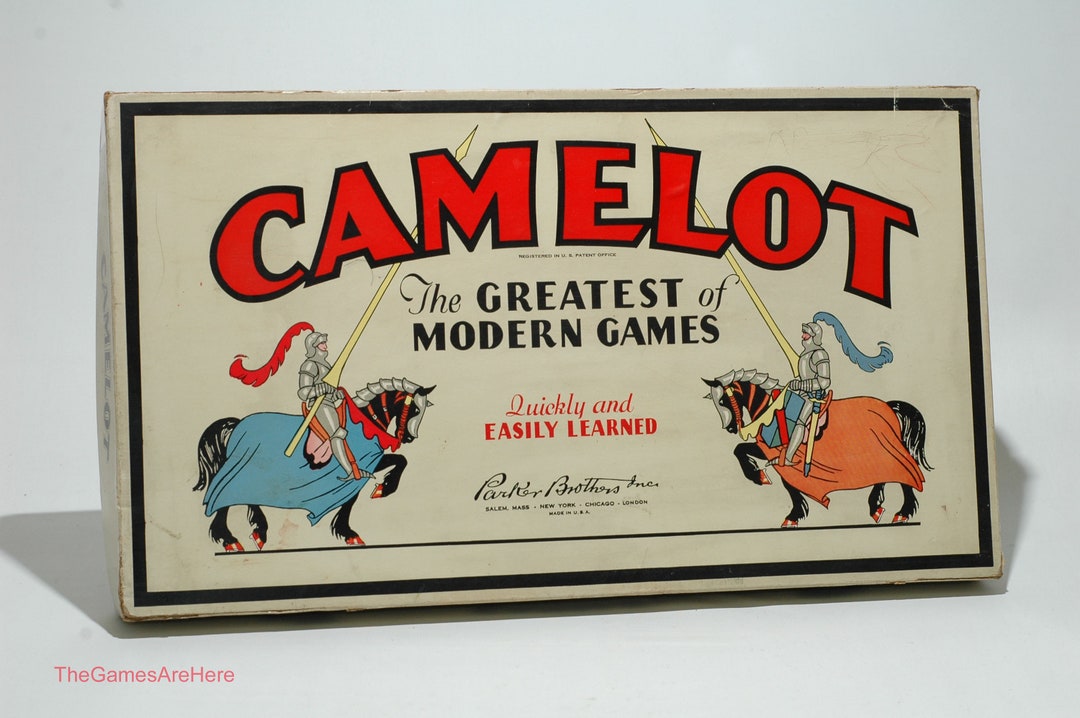 Camelot Game Parker Brothers 1931 COMPLETE - Etsy