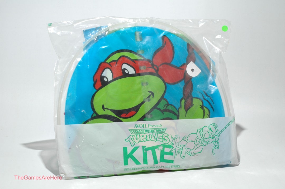 Teenage Mutant Ninja Turtles Kite - Avon 1990 Brand New - Etsy