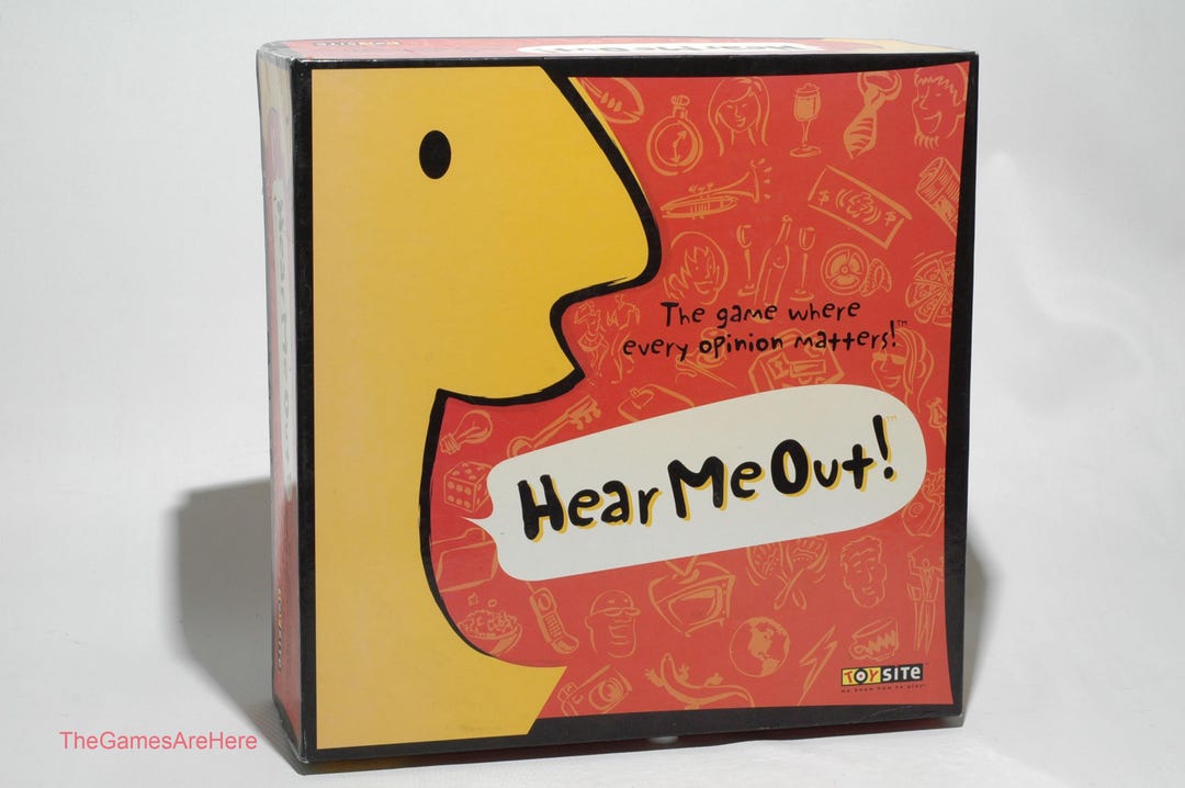 Hear Me Out! Game - Toy Site 2004 W Replacement Timer - Etsy