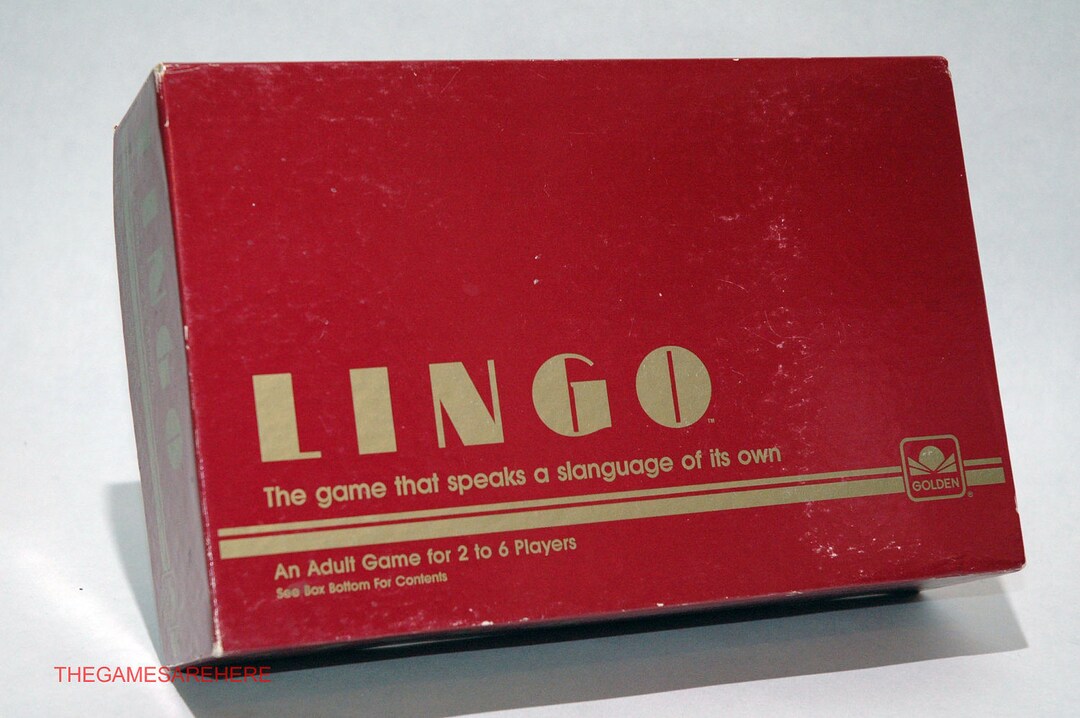 Lingo Game of Slang Terms - Golden 1985 COMPLETE (read Description) - Etsy
