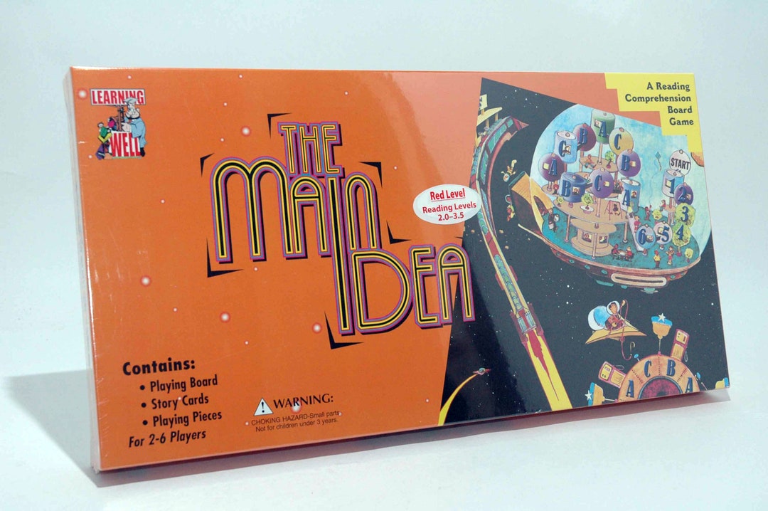 The Main Idea Reading Comprehension Game Red Level 2 0 3 5 Etsy the-main-idea-reading-comprehension-game-red-level-2-0-3-5-etsy