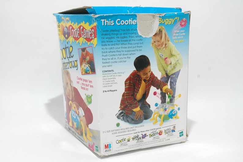 Cootie Jitterbug Motorized Game Milton Bradley 1999 COMPLETE | Etsy