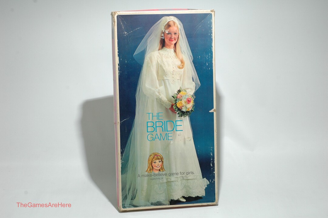 The Bride Game Selchow & Righter 1971 COMPLETE W Wear - Etsy