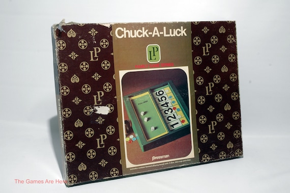 Chuck-a-luck Game Pressman 1973 W Box Wear - Etsy