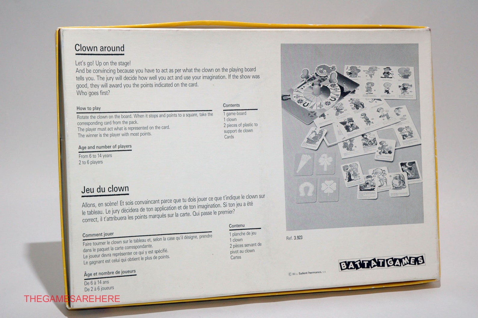 Clown Around Game Battat Games Vintage COMPLETE - Etsy