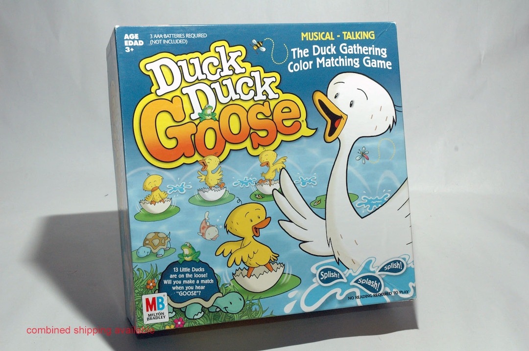 Duck Duck Goose Game Milton Bradley 2003 COMPLETE W Repaired Board read ...