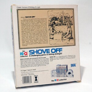 Shove off Strategy Game Ideal 1984 COMPLETE read - Etsy
