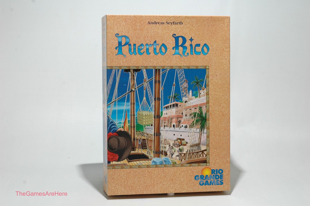 Puerto Rico Game - Rio Grande Games 2002 COMPLETE (read Description) - Etsy