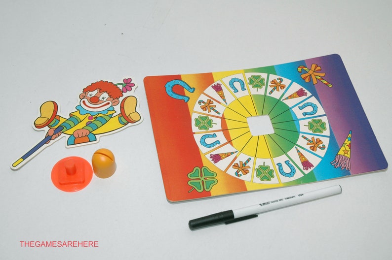 Clown Around Game Battat Games Vintage COMPLETE - Etsy