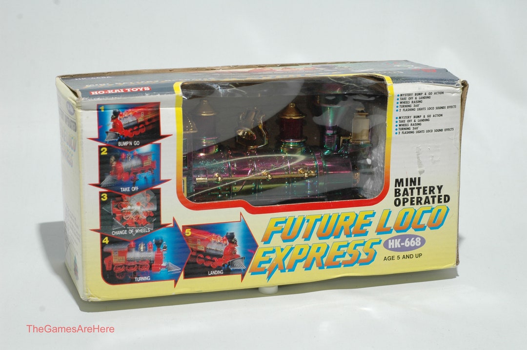 Future Loco Express Toy Train - Ho-kai Toys Vintage - Etsy