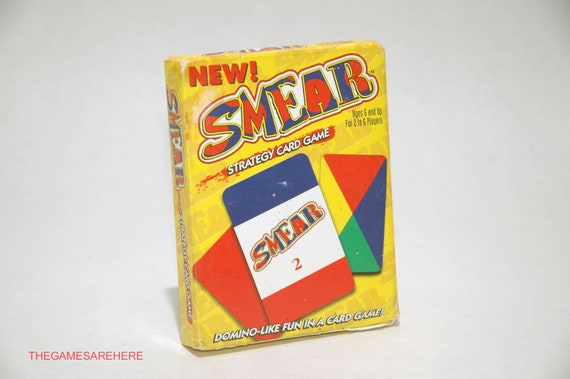Smear Strategy Domino Card Game Gamestar Designs 1999 - Etsy