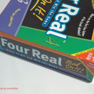 Four Real Bid on It Game - University Games 1999 COMPLETE - Etsy