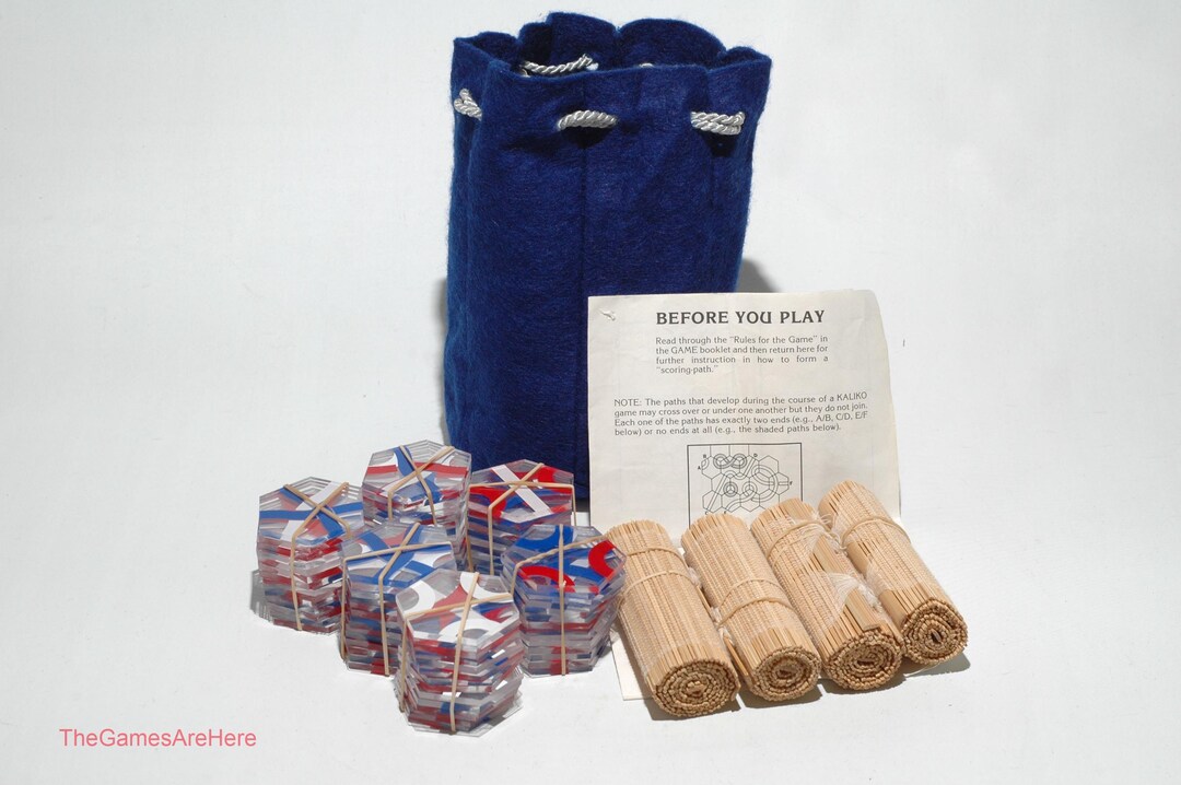 Kaliko Deluxe Edition Strategy Game Future Classics Inc. 1985 No BOX - Etsy