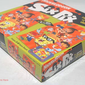Nickelodeon Six Pix Visual Detection Game - Mattel 2002 Brand New - Etsy