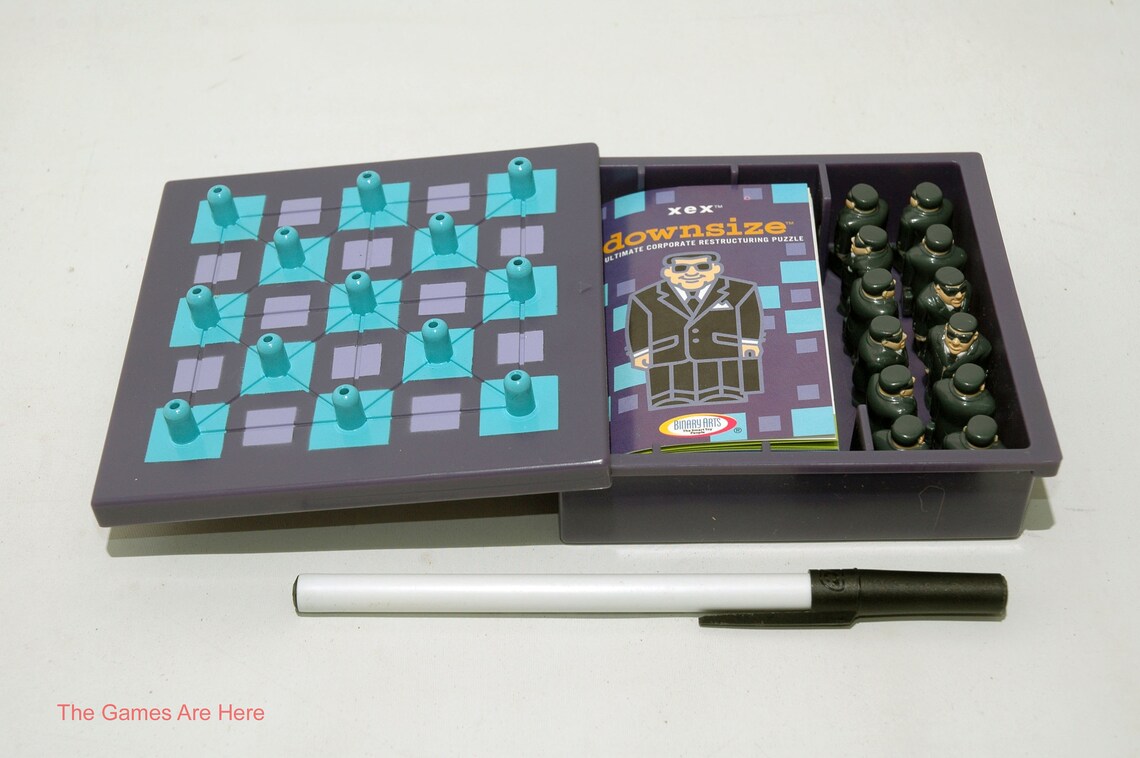 Xex Downsize Strategy Puzzle Game - Binary Arts 2000 COMPLETE (read ...