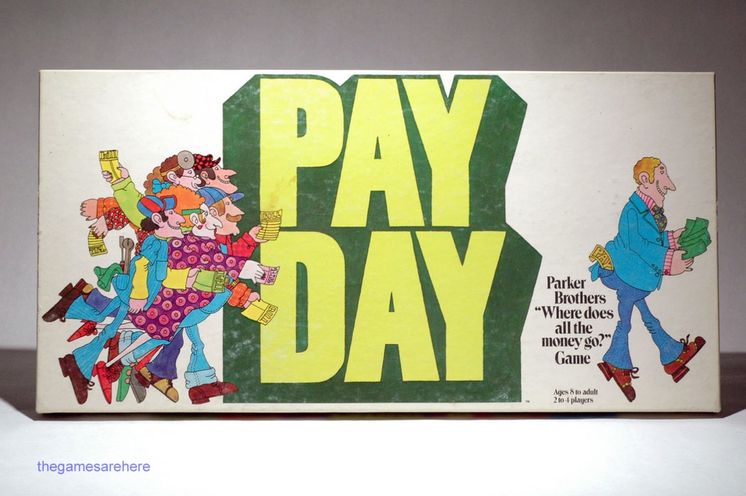 Payday Board Game - Parker Brothers 1976 COMPLETE (read Description) - Etsy