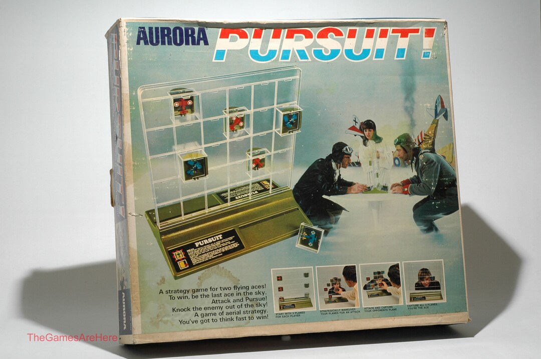 Pursuit! Game - Aurora 1973 COMPLETE - Etsy