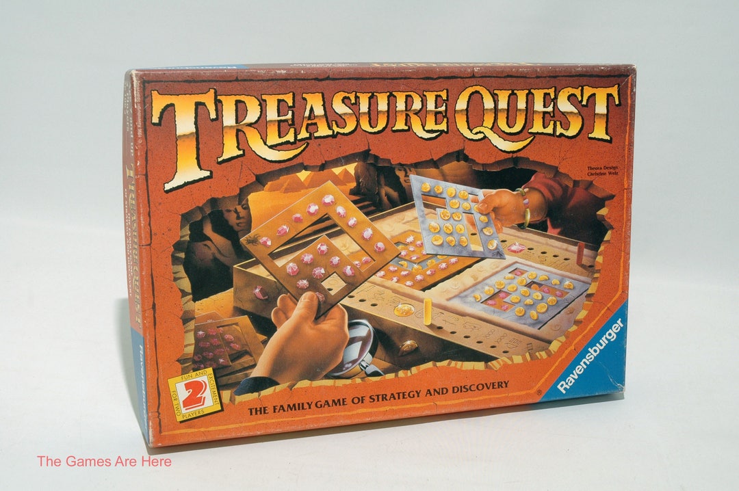 Treasure Quest Game - Ravensburger 1996 COMPLETE - Etsy