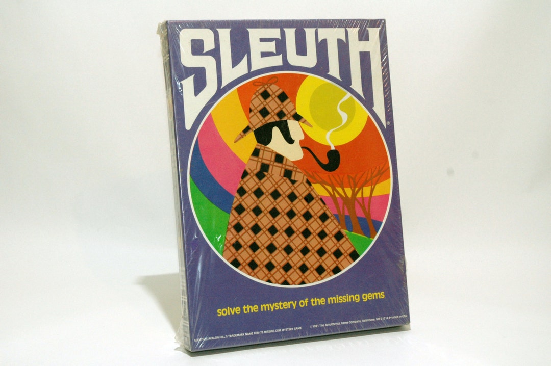 Sleuth Mystery of the Missing Gems Game - Avalon Hill 1981 BRAND NEW - Etsy