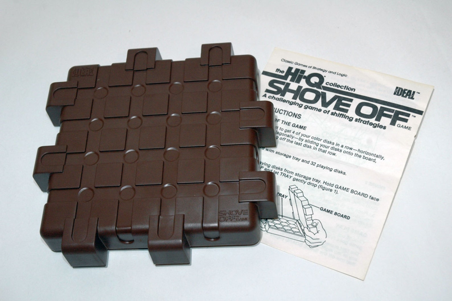 Shove off Strategy Game Ideal 1984 COMPLETE read - Etsy