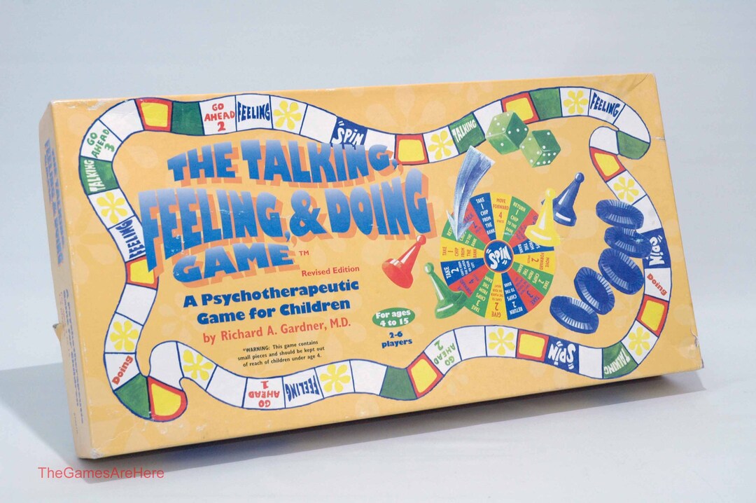 The Talking Feeling and Doing Therapy Game for Kids 1998 Revised ...
