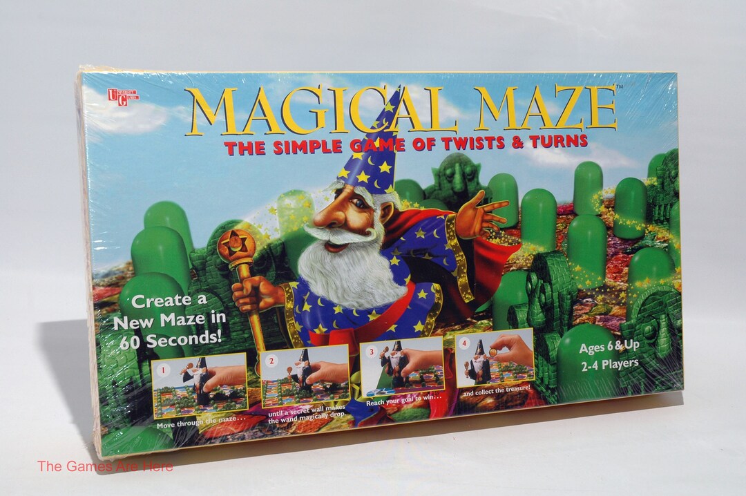 Magical Maze Game - University Games 1996 BRAND NEW (read Description ...