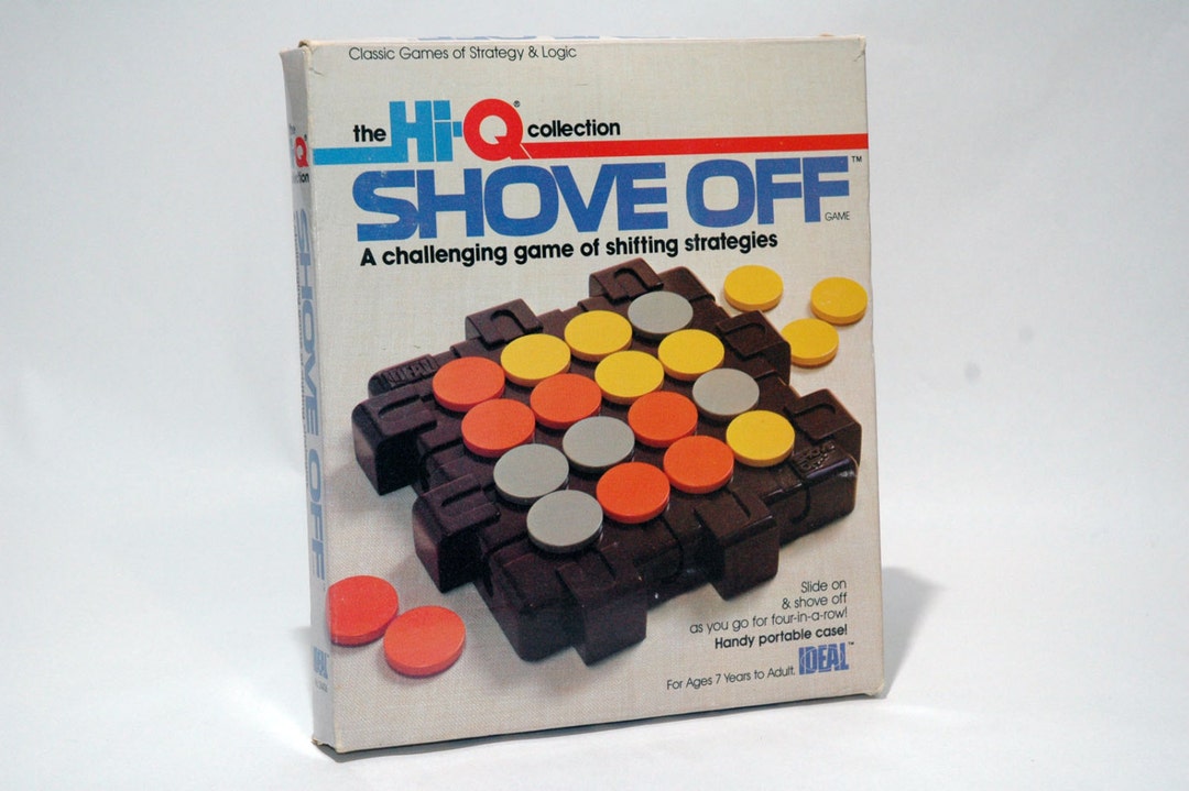 Shove off Strategy Game Ideal 1984 COMPLETE read - Etsy
