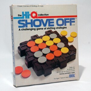 Shove off Strategy Game Ideal 1984 COMPLETE read - Etsy