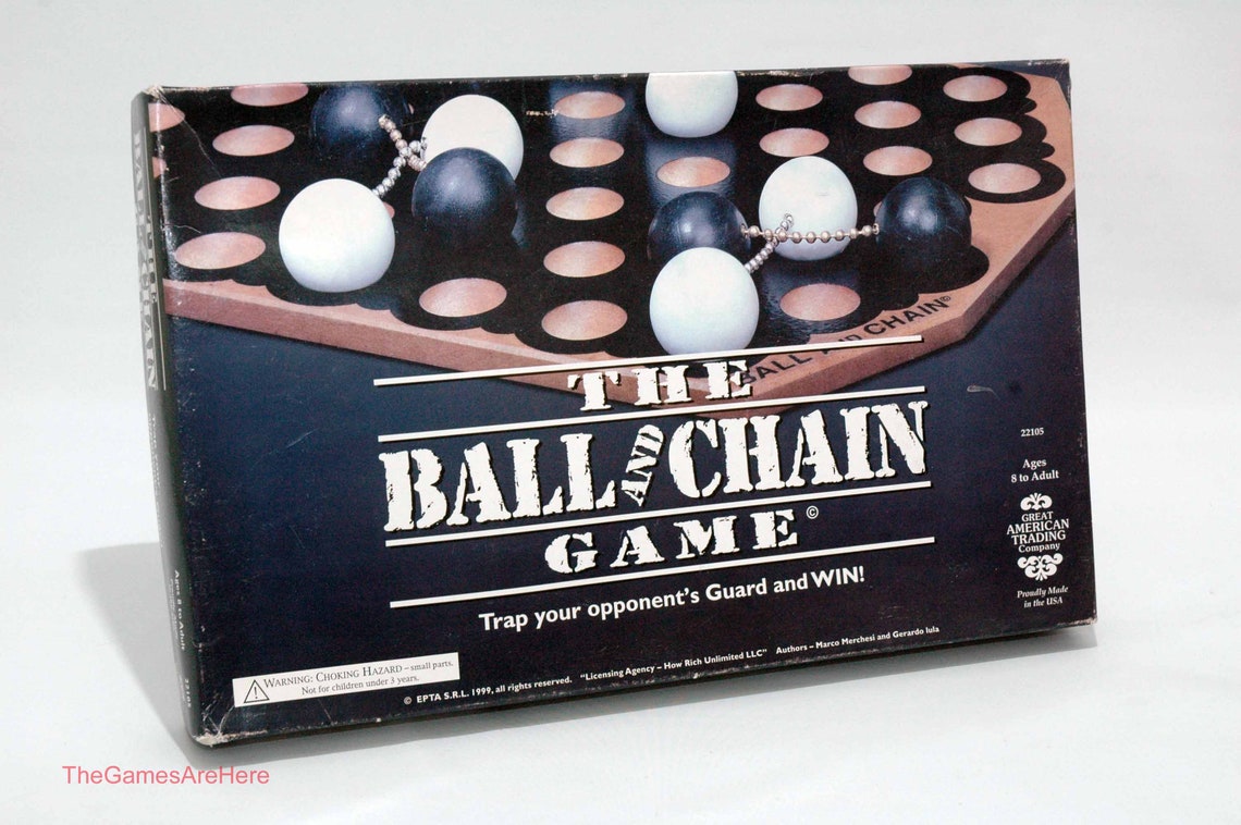 The Ball and Chain Game Great American Trading Co. 1999 - Etsy