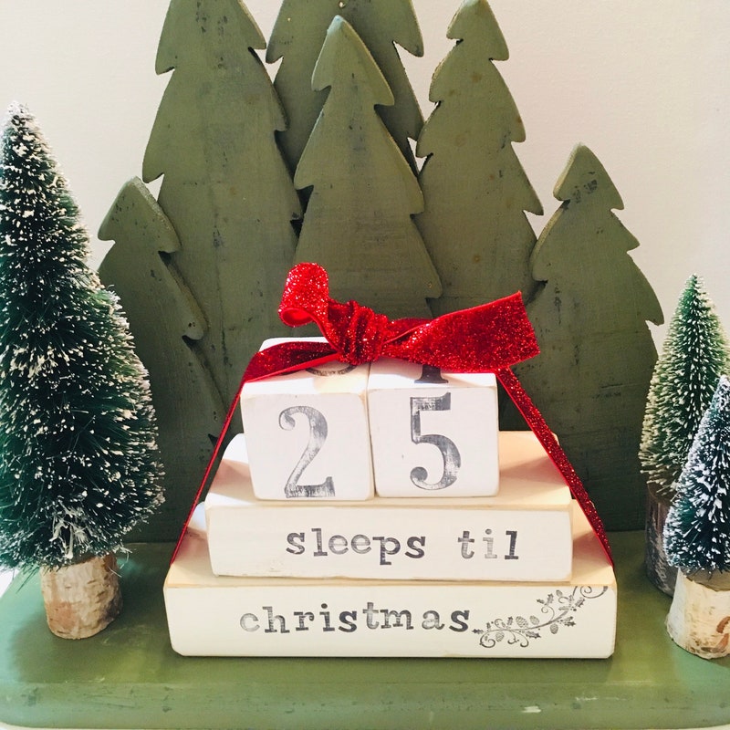 Countdown Blocks - Etsy