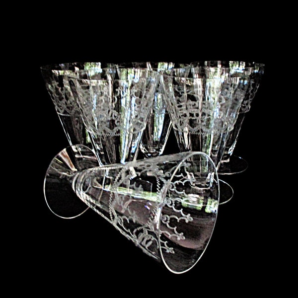 Crystal Stemware - Etsy