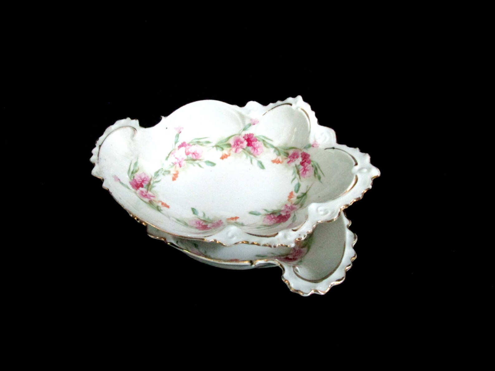 Antique Bone Dishes Set of 2 Bone Plates Soap Dish Jewelry | Etsy