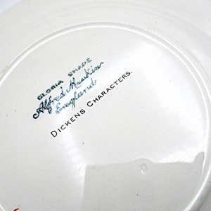 Charles Dickens Character Dish Set Tony Weller, 4pc Set, Luncheon and ...