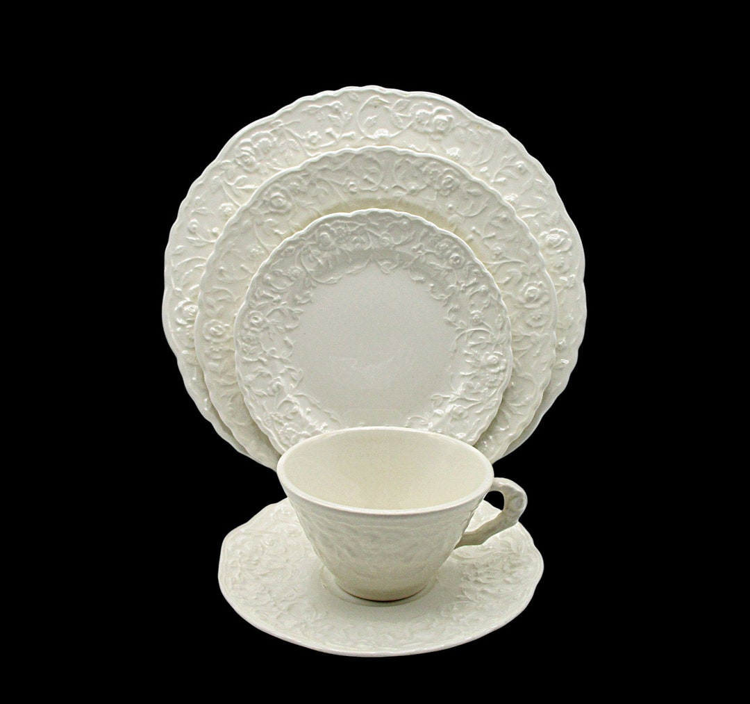 Pope Gosser, Rose Point China by Stuebenville, Place Settings and ...